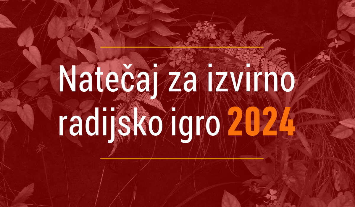 Nagradni natečaj za izvirno radijsko igro | ZDUS - Združenje dramskih umetnikov Slovenije